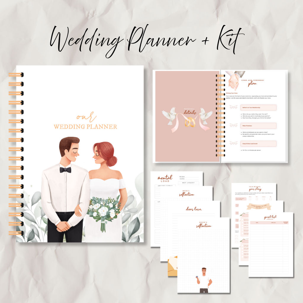 Wedding Planner + Kit
